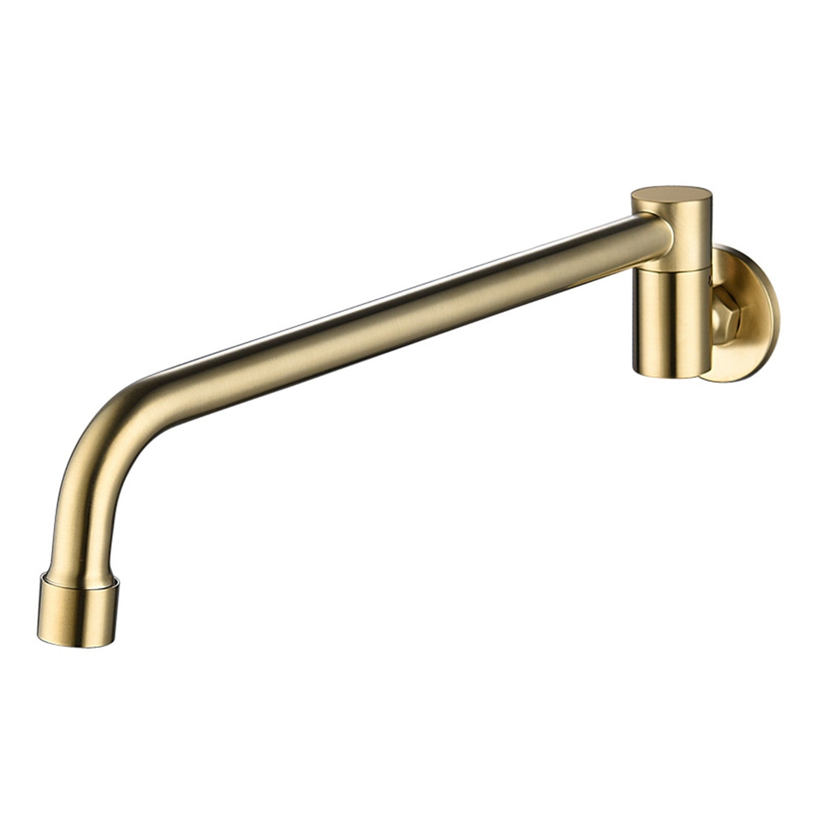 Copper Brushed Gold In-wall Single Cold Kitchen Faucet Laundry Pool Mop ...