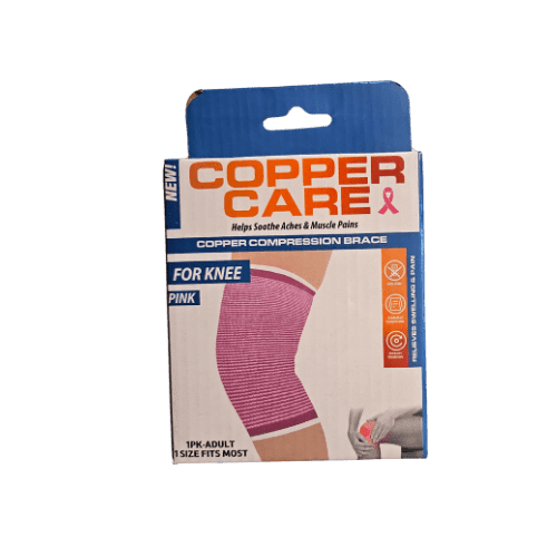Copper Care Compression Brace For Knee: Helps Aches & Muscles, 1 pair ...