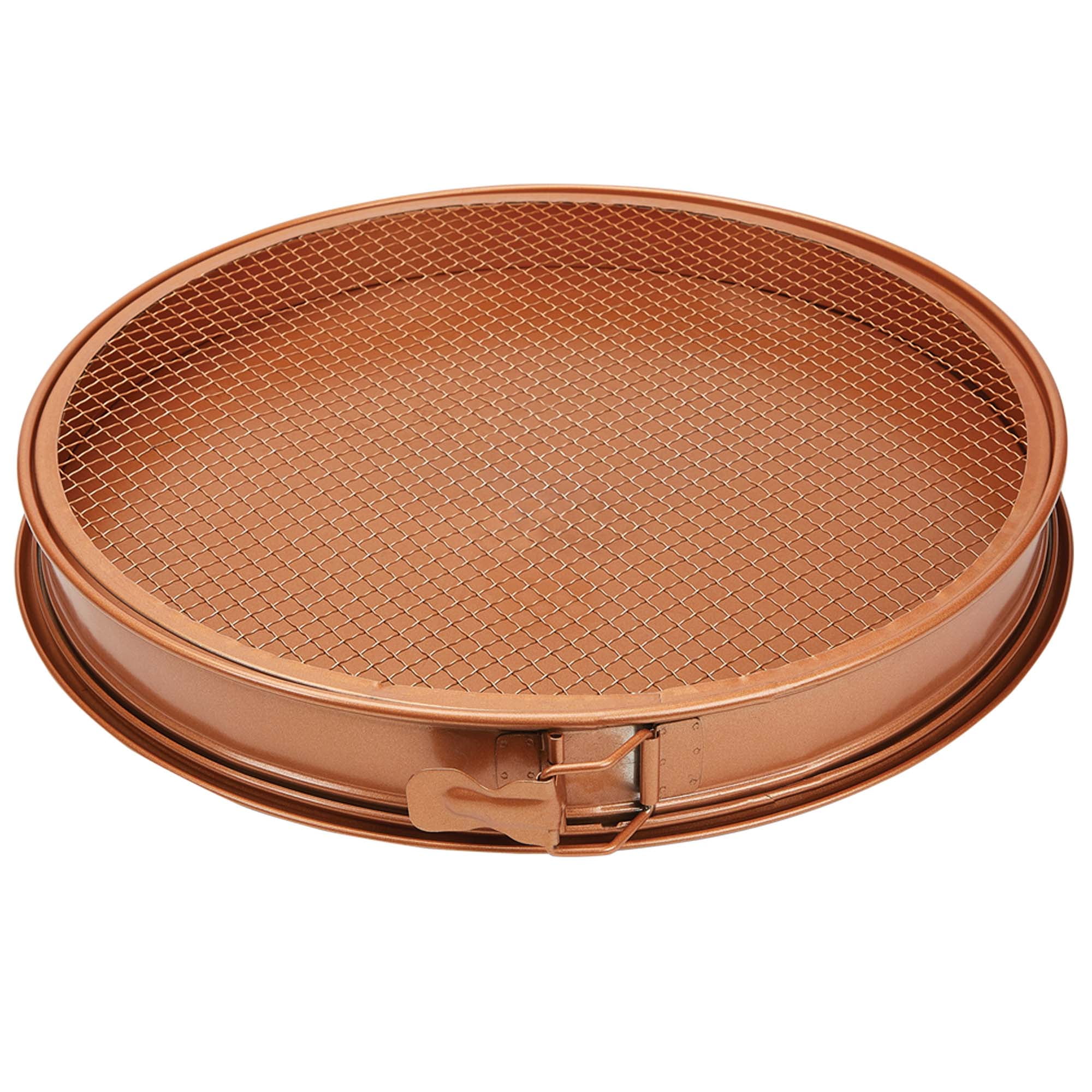 "Copper Chef Cookware 16"" Perfect Pizza & Crisper Pan for Baking ...
