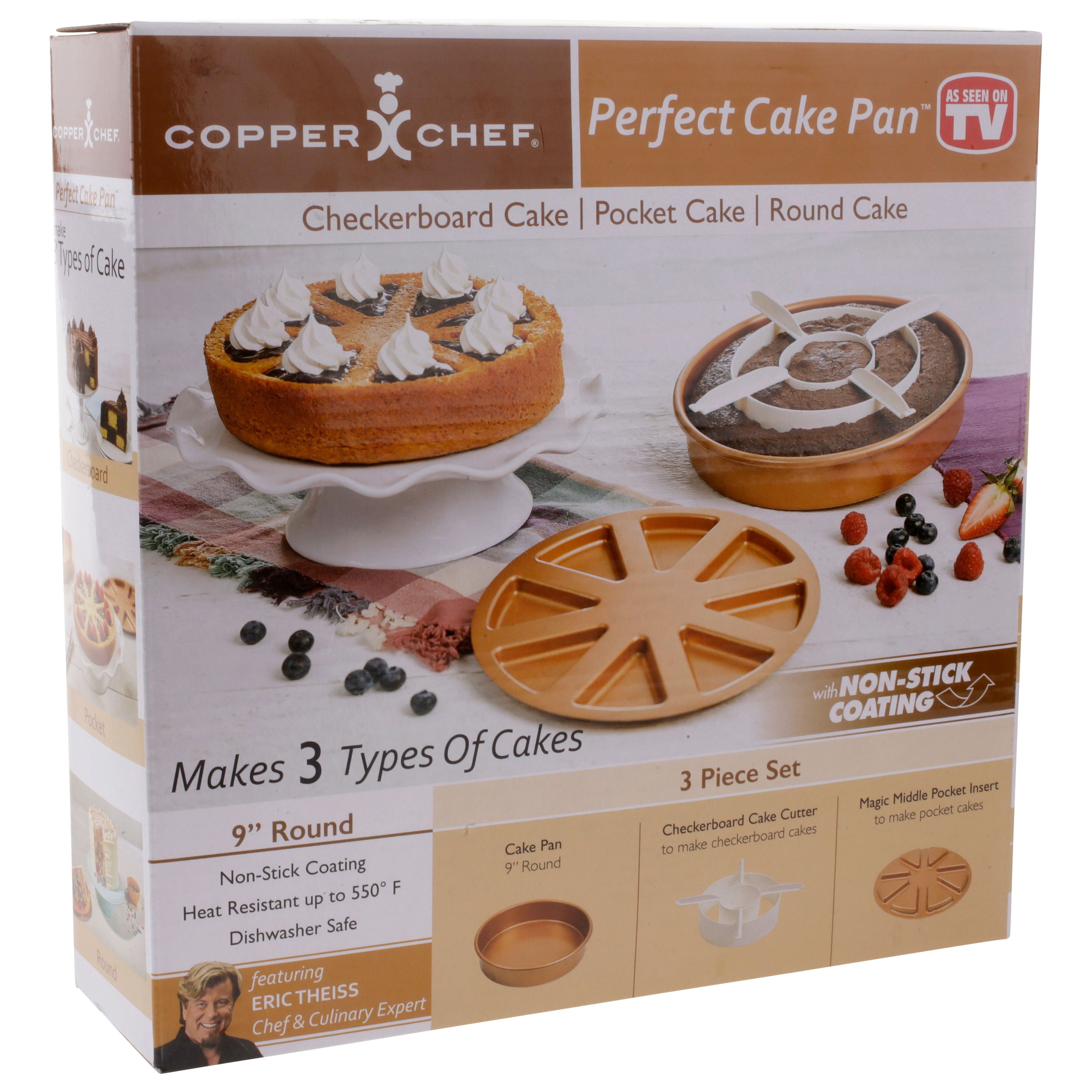 Copper Chef Perfect Cake Pan - Walmart.com