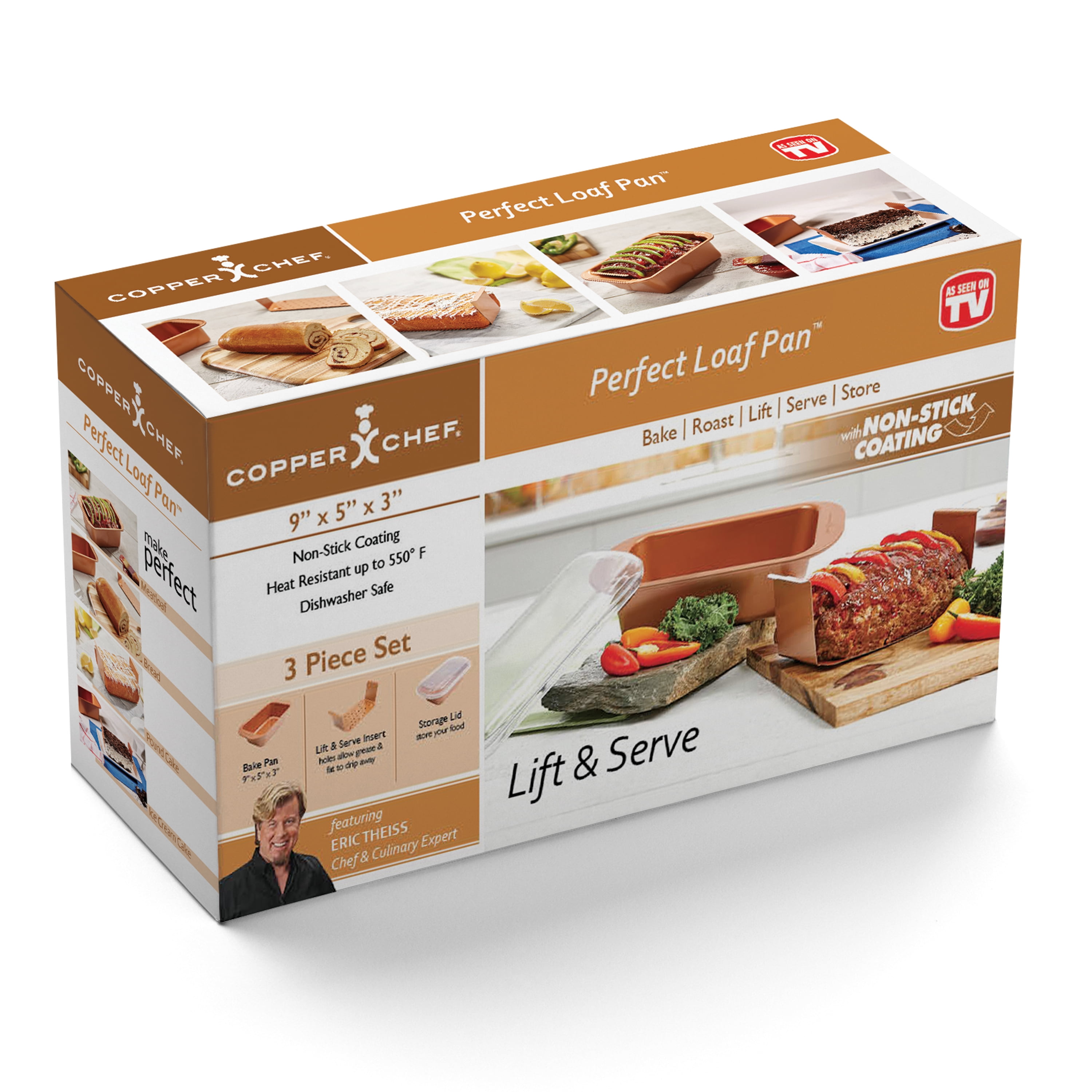 Copper Chef Perfect Loaf Pan - Walmart.com