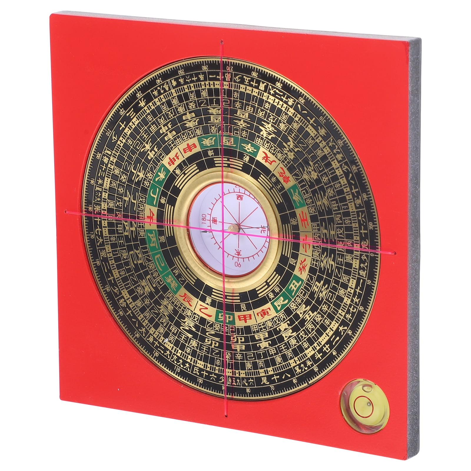 Copper Chinese Compass Exquisite Chinese Taoist Compass Multi Functional Chinese Compass