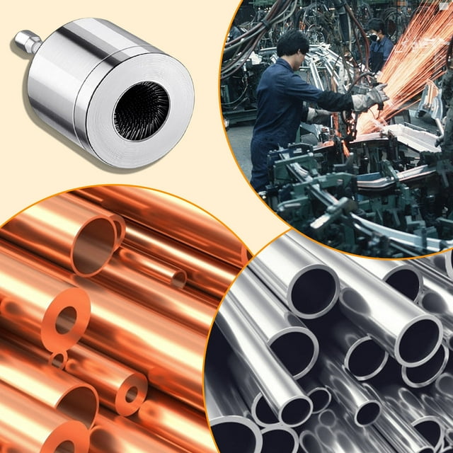 Zssyw Copper Cleaning Brush for Drill - Fine Steel Bristles Cleaning ...