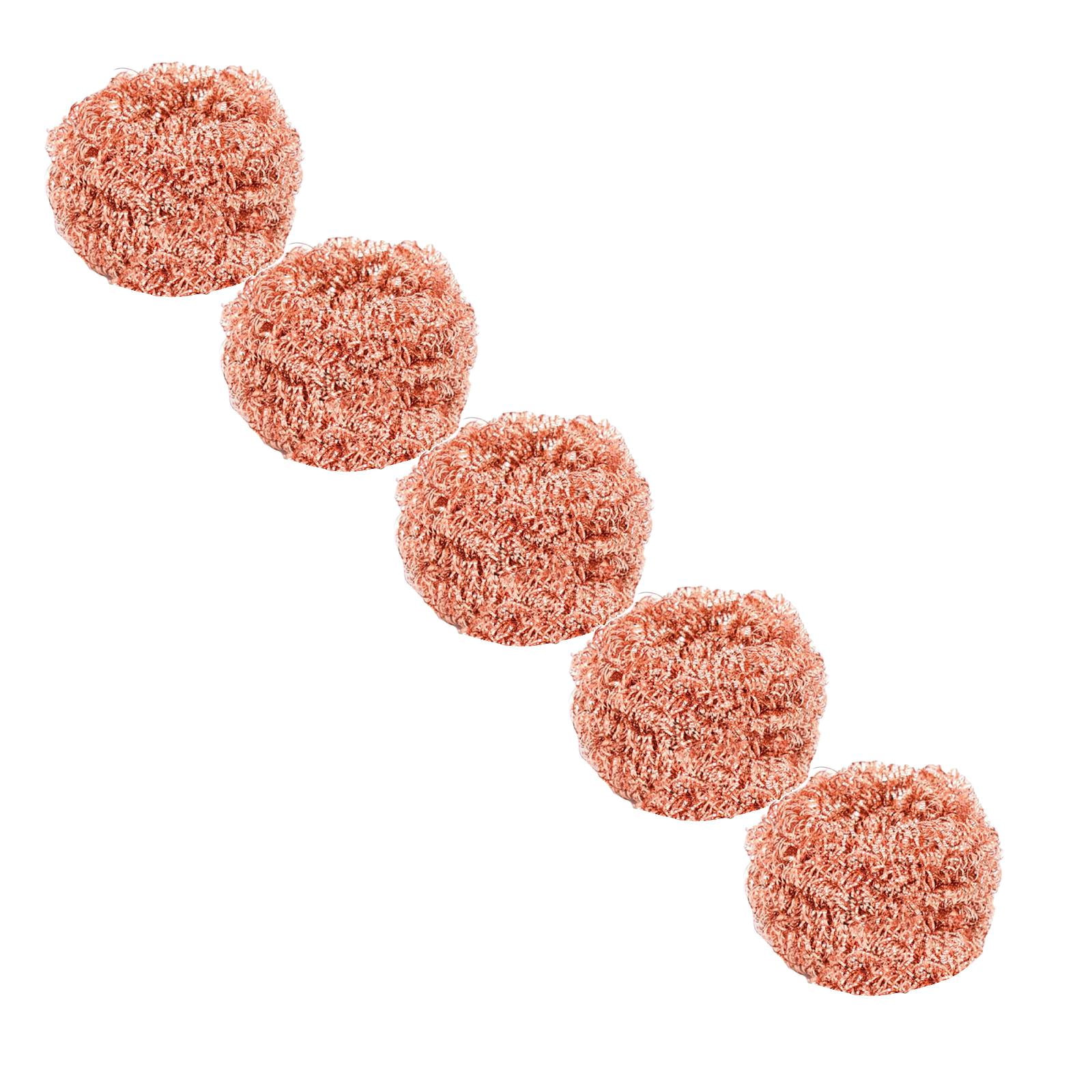 Copper Coated Scrubber Pad Used for Dishes, Pots, Pans, and Ovens ...