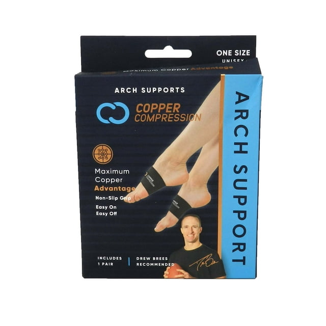 Copper Compression Arch Support - Walmart.com