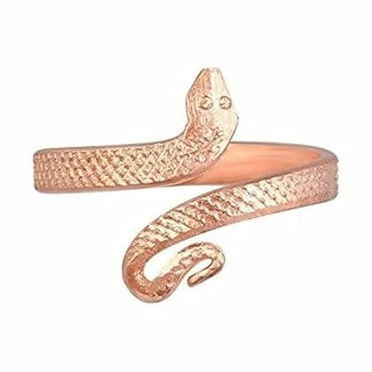 Copper Consecrated Snake Ring Adjustable Tamba Ring Nag Snake Challa ...