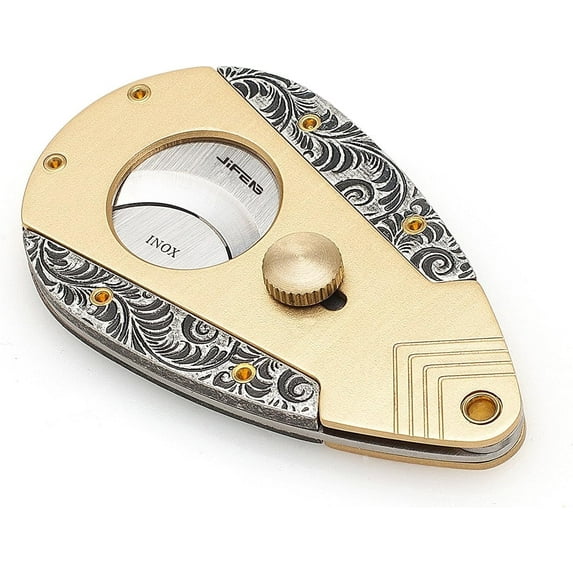 Copper Construction Fancy Flora Carving in Golden Body and Vintage ...