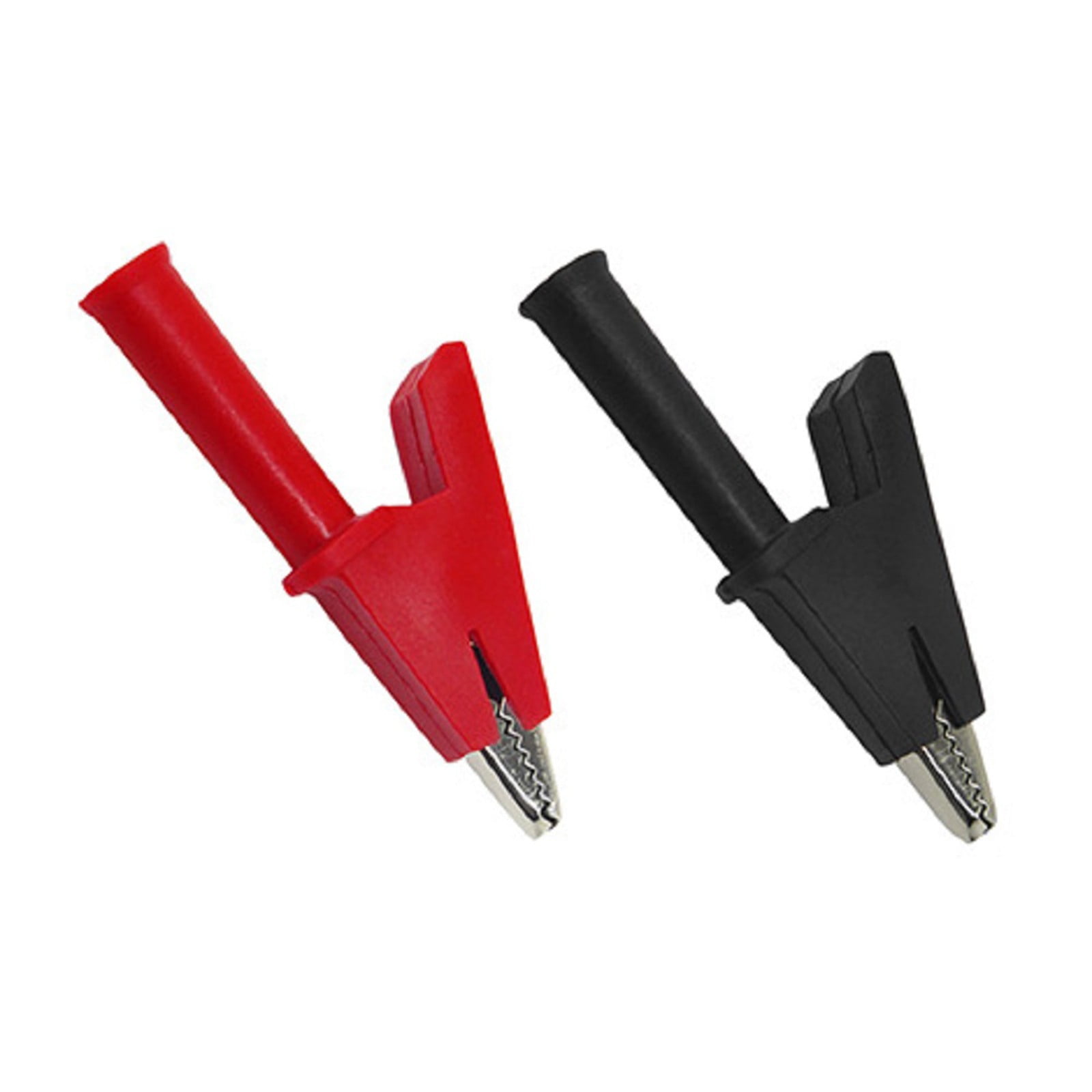 Copper Crocodile Clips 1 Pair For Multimeter Use With 4Mm Banana Socket ...