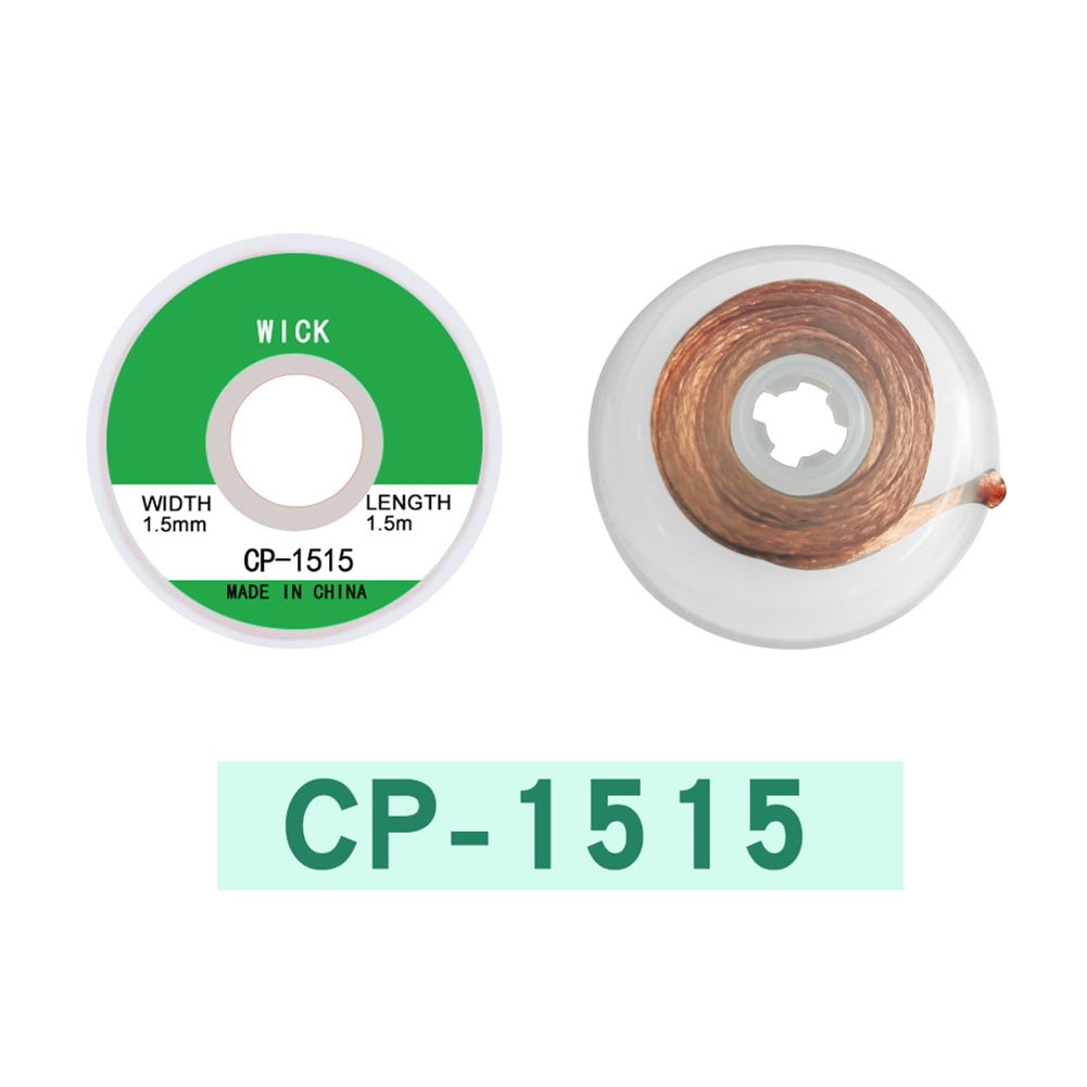 Copper Desoldering Braid Wire for Solder Removal - 1.5M Length ...