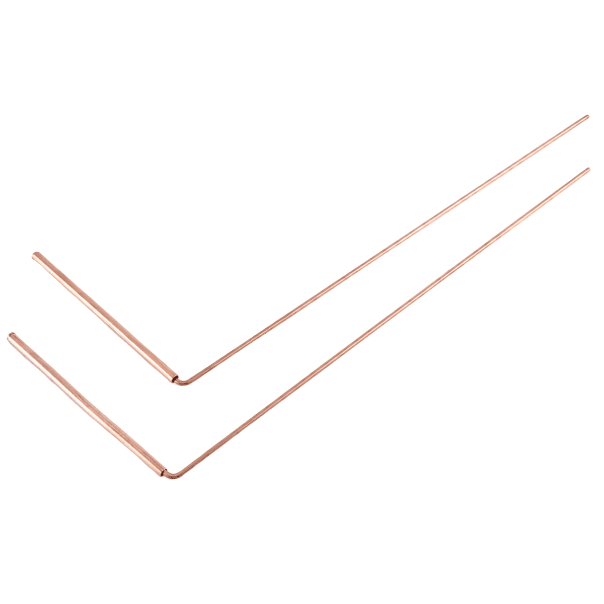 Copper Dowsing Rod Pure 2PCS Divining Rods - for Water, Treasure(A ...