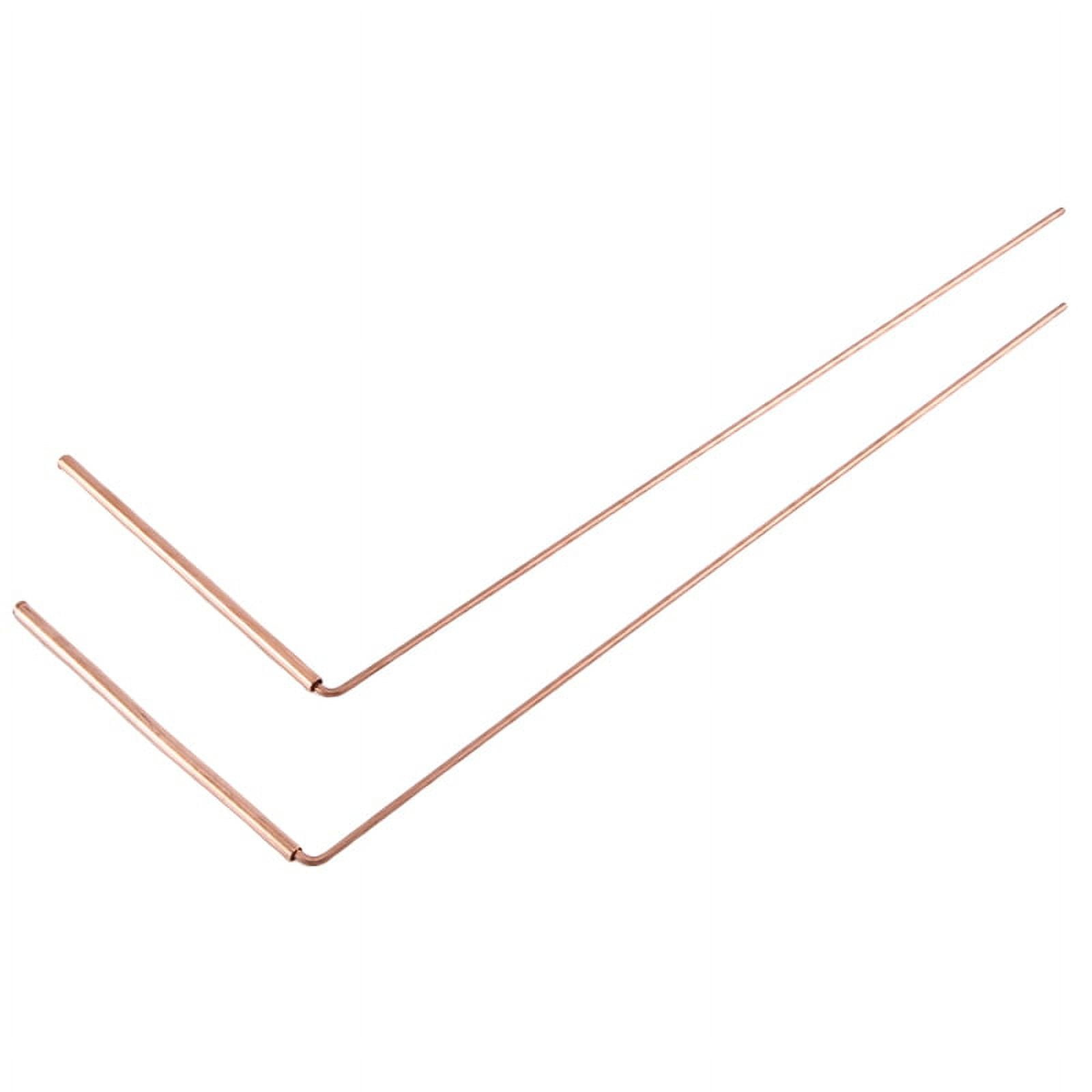 Copper Dowsing Rod Pure 2PCS Divining Rods - for Water, Treasure(A ...