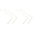 Copper Dowsing Rods - 99.9% Pure Copper 4PCS Divining Rods Energy Water ...