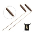 Copper Dowsing Rods Kit - Walnut Wooden Handles Divining Rods with ...