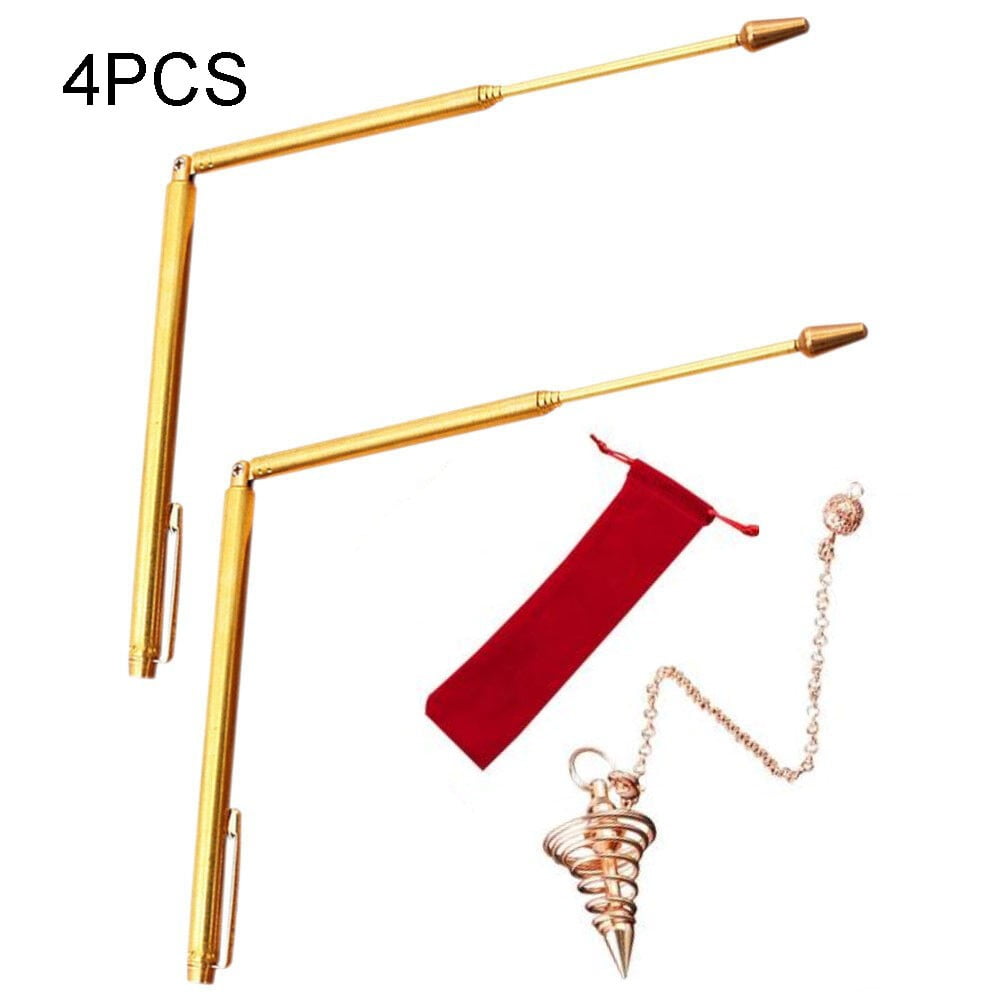 Copper Dowsing Rods, Retractable Divining Rods for Water Divining ...