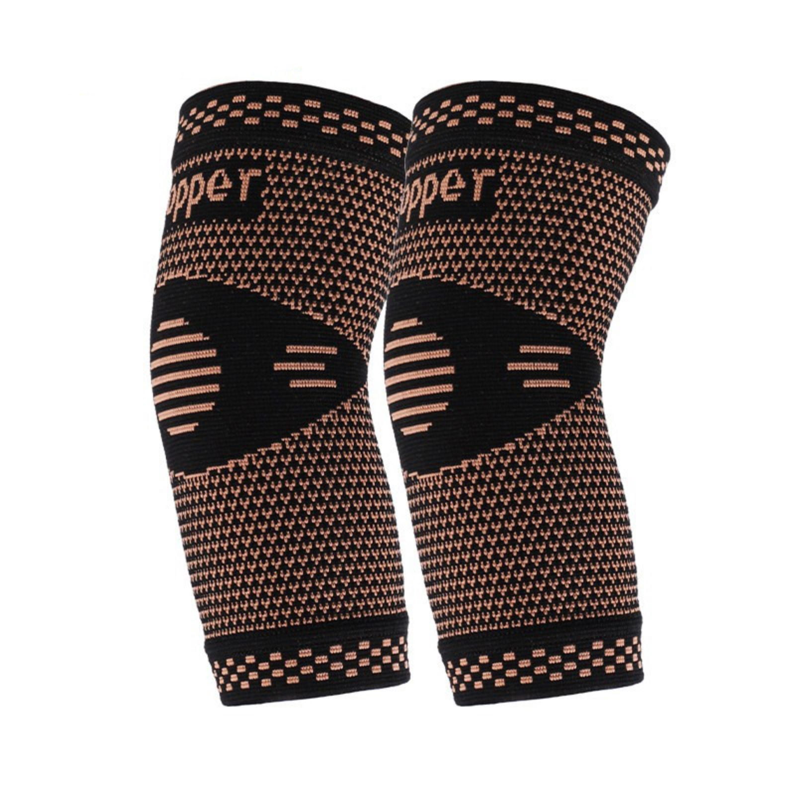 Copper Elbow Braces, Compression Support for Men & Women (Pair) - Ideal ...