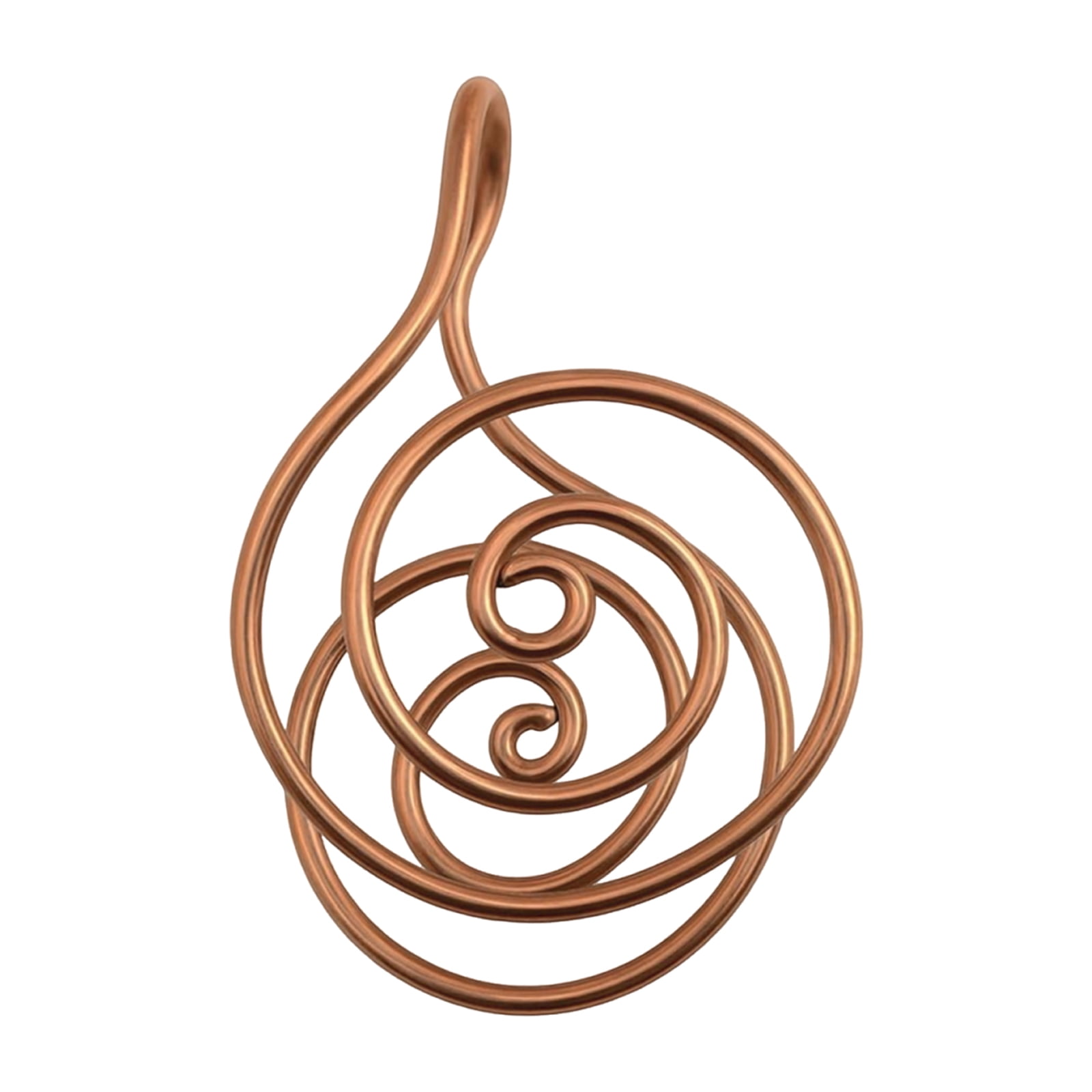 Copper Energy Spiral Hand Rings, Spiral Palm Ring Jewelry, Handmade ...