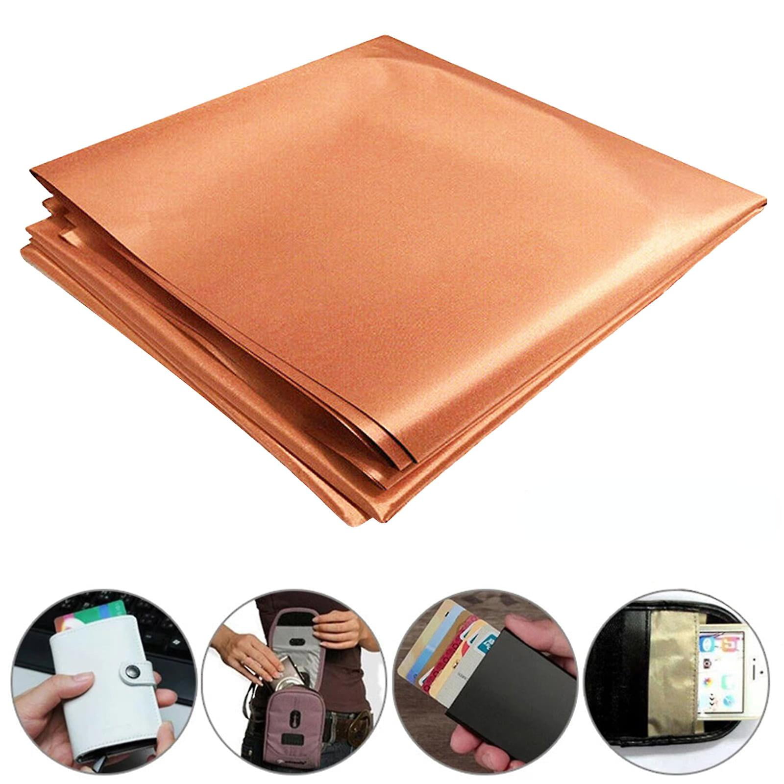 Copper Fabric Blocking Rfid Wifi/rf, Reduce Emf/emi Protection ...