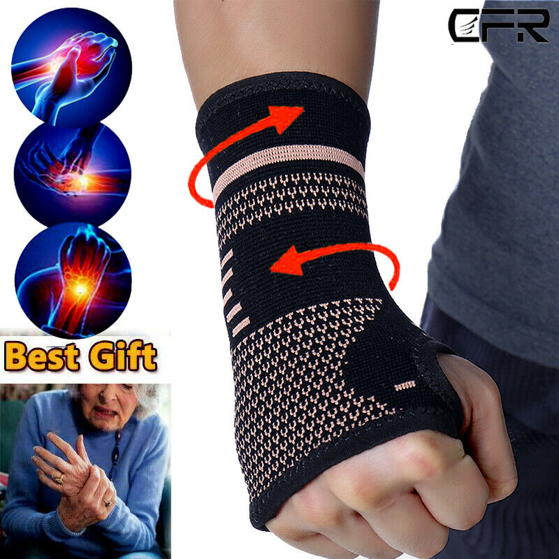 Copper Fiber Antiseptic High Elasticity Wrist Protector Has A ...