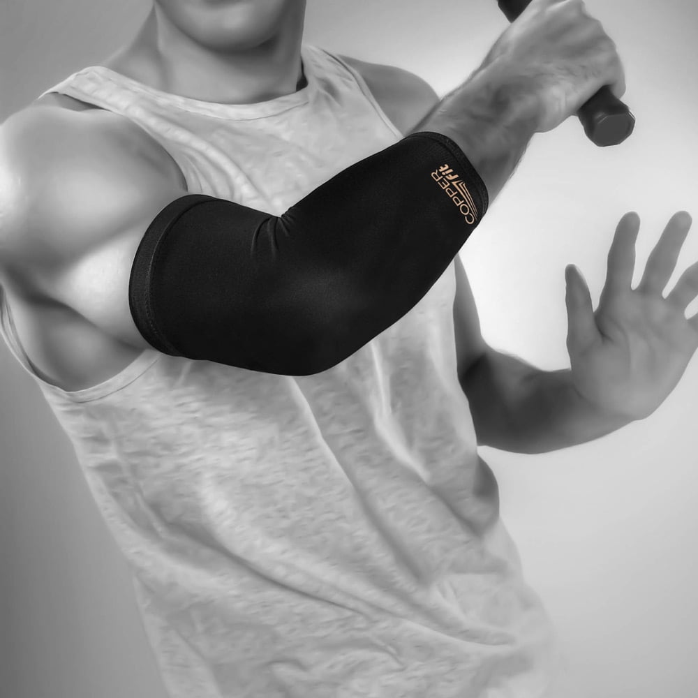 Copper Fit Compression Elbow Sleeve, Large HSA/FSA Eligible - Walmart.com