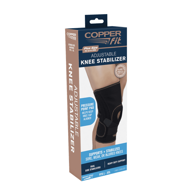 Copper Fit® Ultra Support PLUS Knee Adjustable Stabilizer Brace ...
