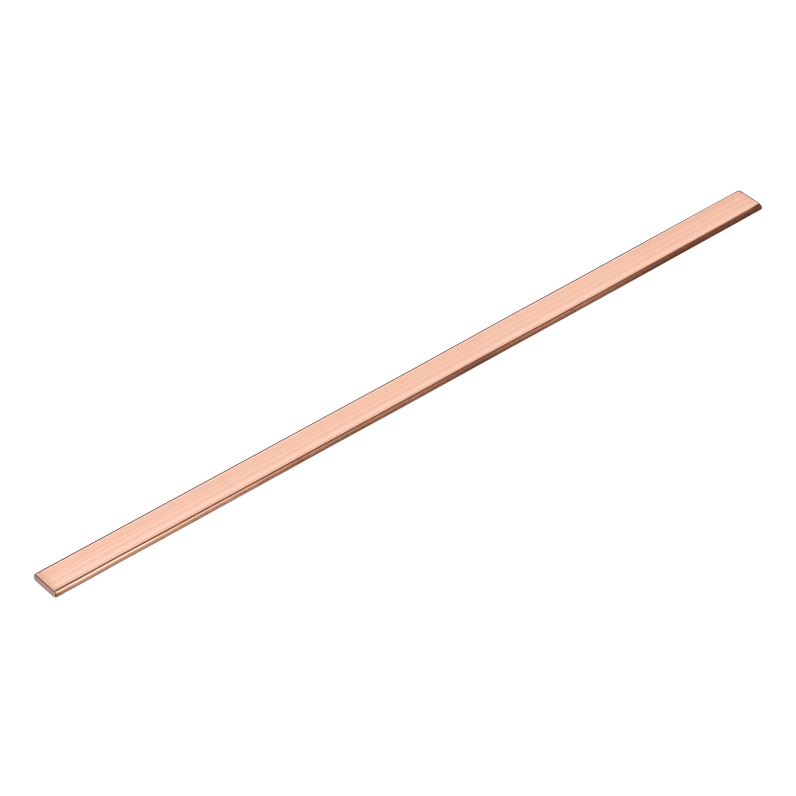 Copper Flat Bar, 3/16" x 0.6" x 13'' C110 Solid Copper Bus Bar Stock Plate - Walmart.com