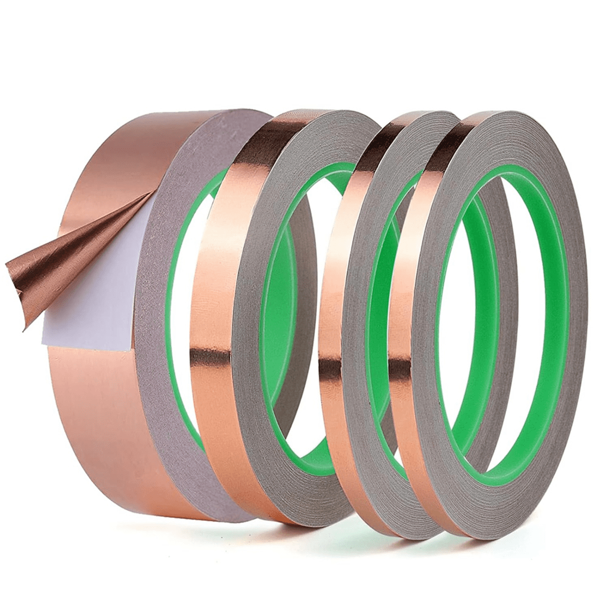 Copper Foil Tape for Stained Glass, (1Inch,1/2Inch,1/4Inch, 1/5Inch X ...