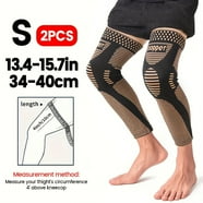 Full Leg Sleeves Long Compression Leg Sleeve Knee Sleeves Protect Leg ...