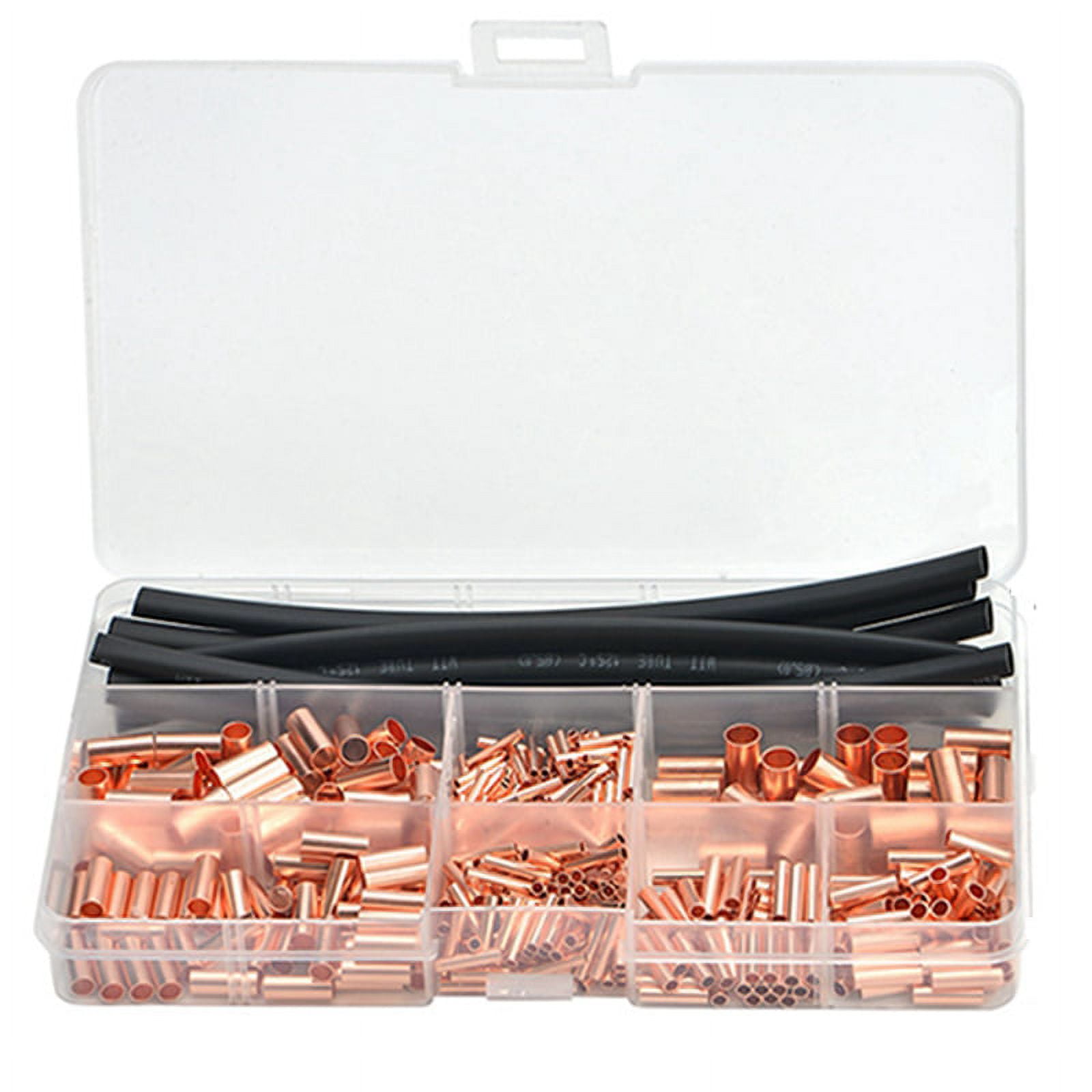 Copper GT Small Copper Tube Connecting Tube Terminal Connector Set Box ...