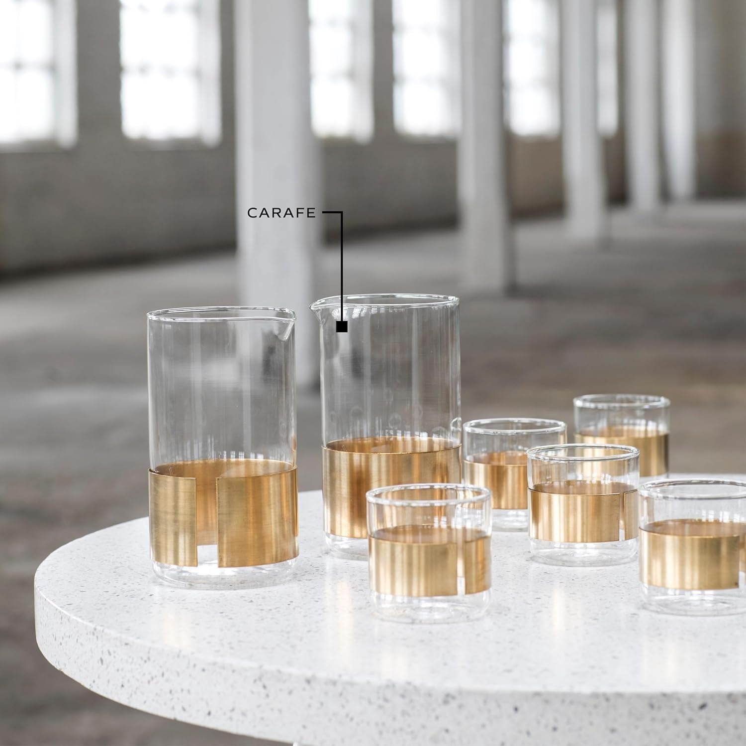 Copper Glass Water Pitcher | Copper chemistry glassware by Niels Datema ...