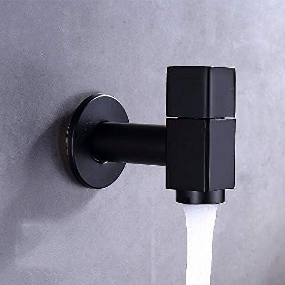 Copper Gold Matte Black Wall Mounted Washing Machine Tap Mop Pool Tap ...