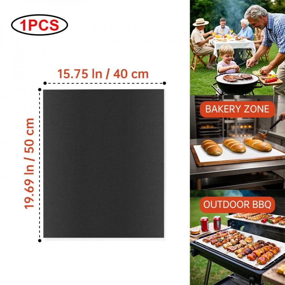 Copper Grill Mats for Outdoor Grill 60*40cm Cooking Grill Sheet Heat ...