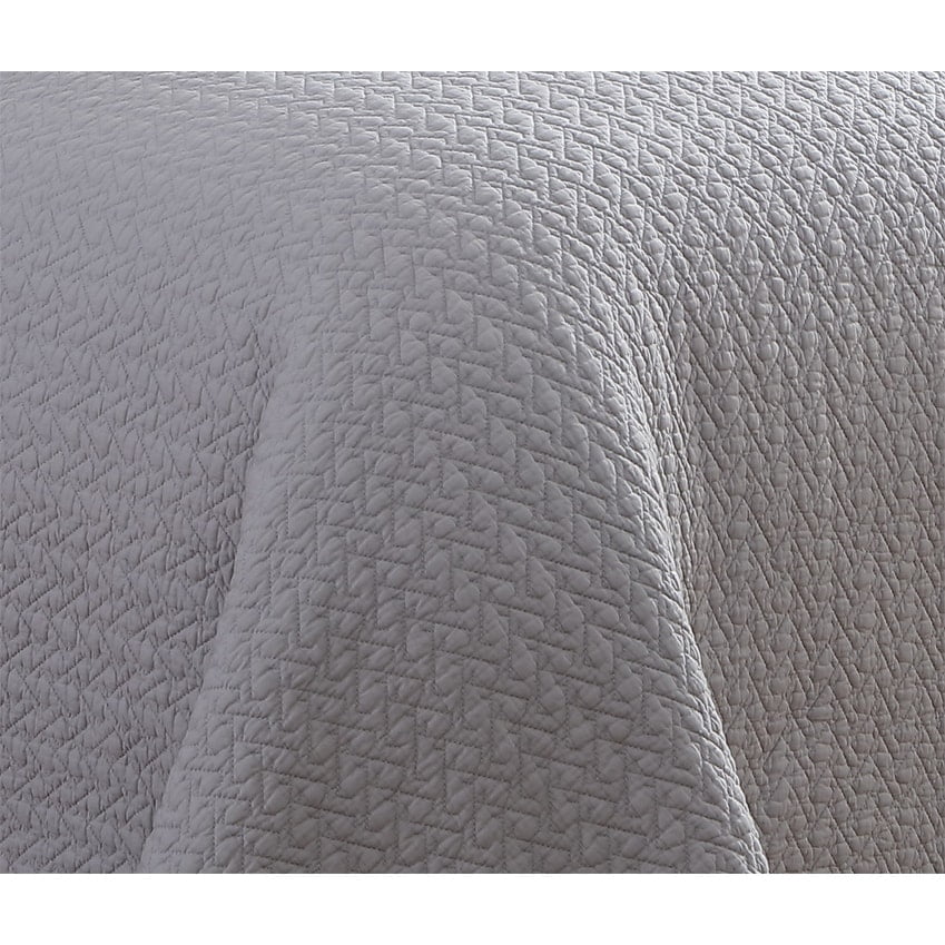 Copper Grove Avon Quilt Set Silver Twin 2 Piece - Walmart.com