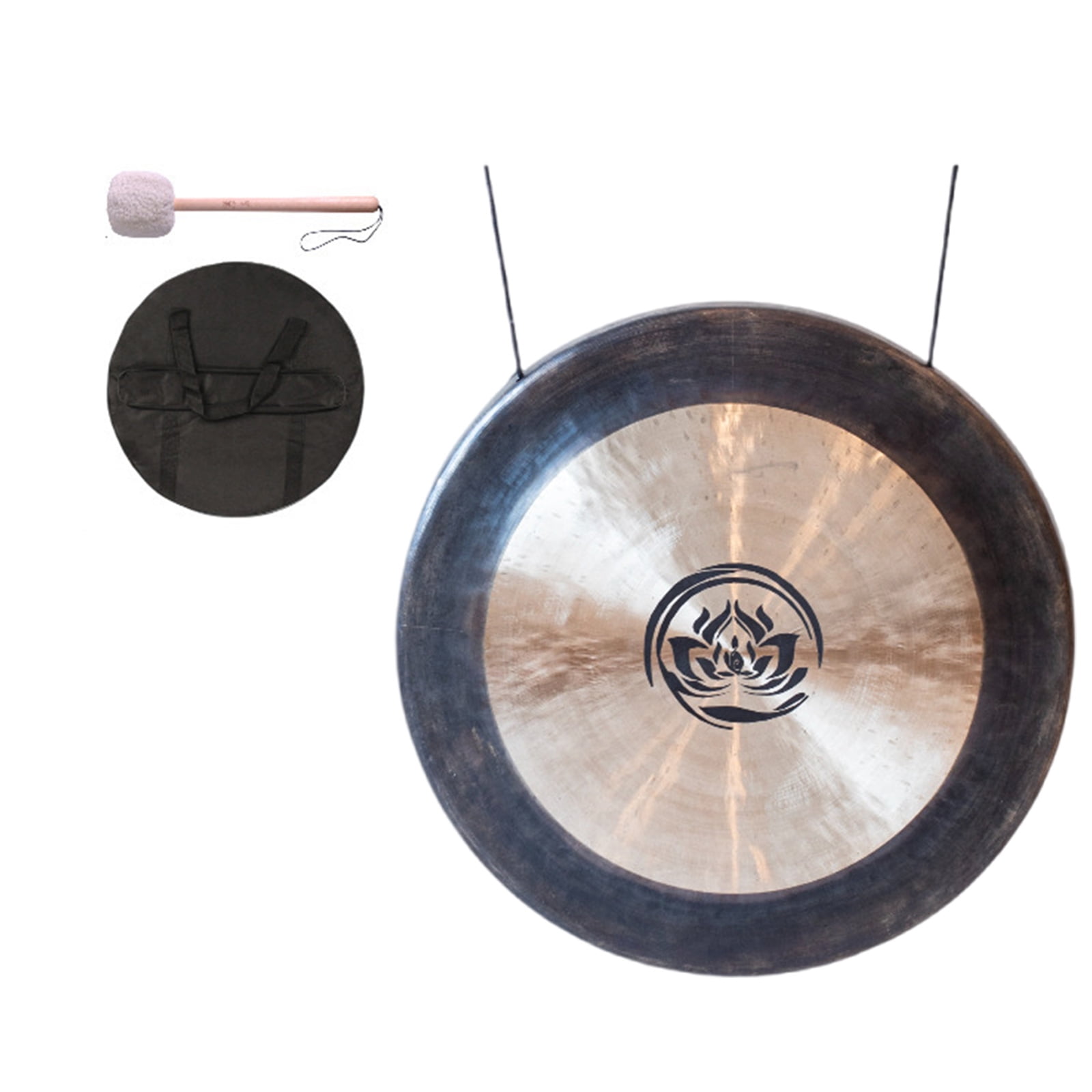 Copper Handcrafted Gongs 50cm Design for Meditation Yoga Sound ...