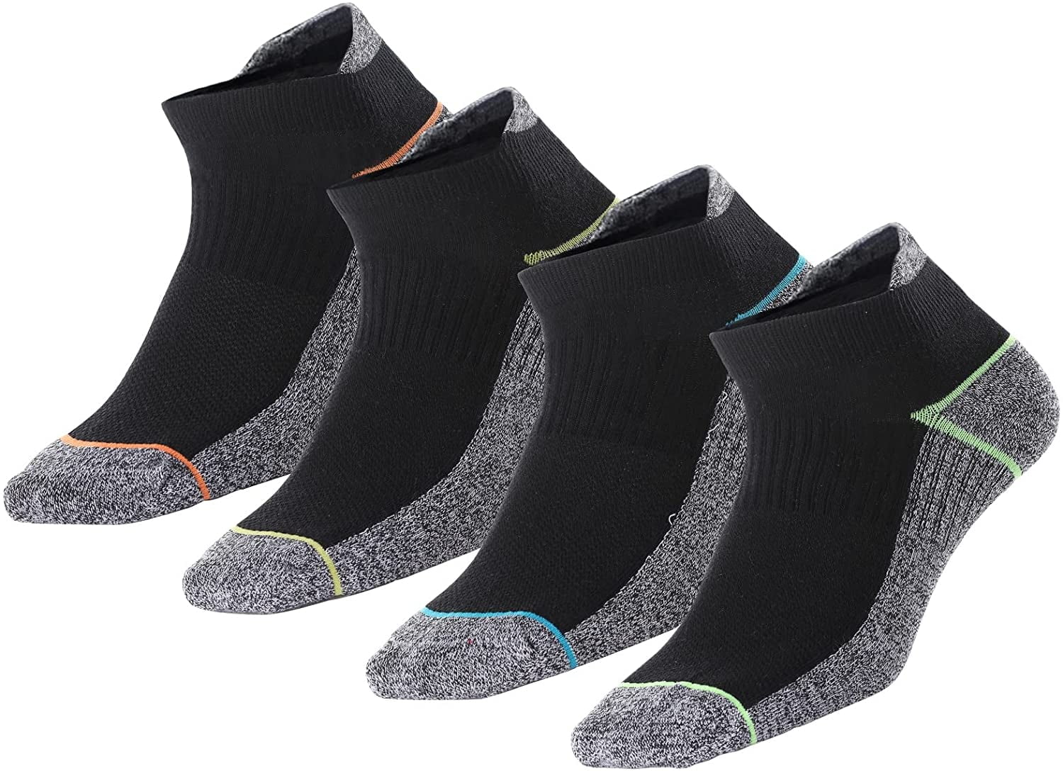 Kodal Copper Infused Ankle Socks, Odor Control, Moisture Wicking, 4/5 ...