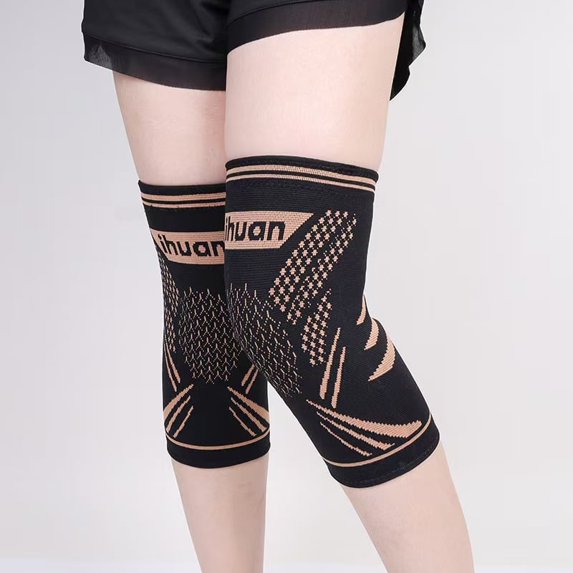 Copper-Infused Compression Knee Brace Set[1 Pair] ，Specialized Knee ...