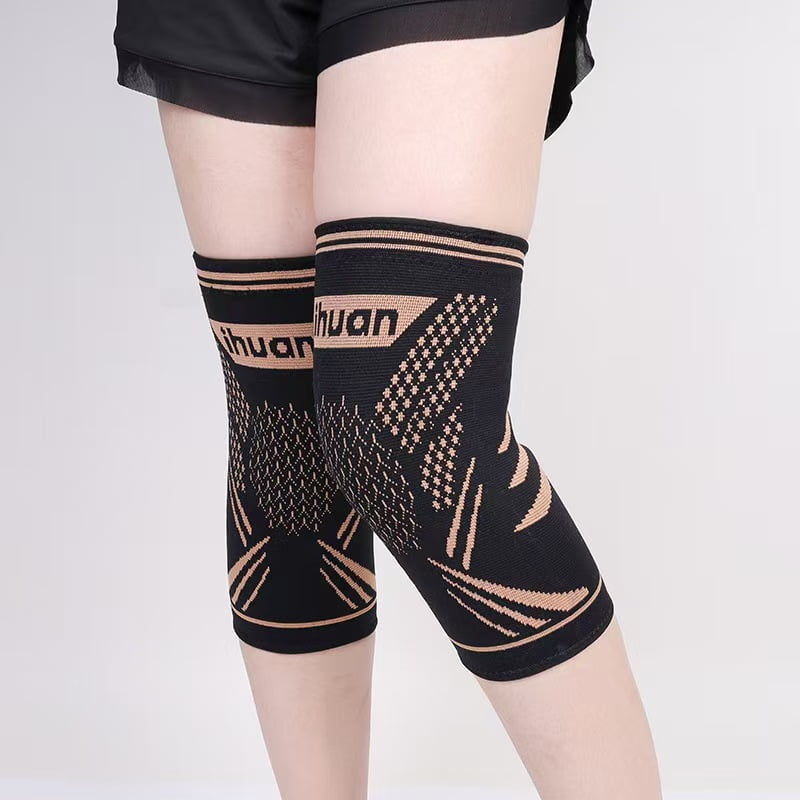 Copper-Infused Compression Knee Brace Set (2-Piece) Specialized Knee ...