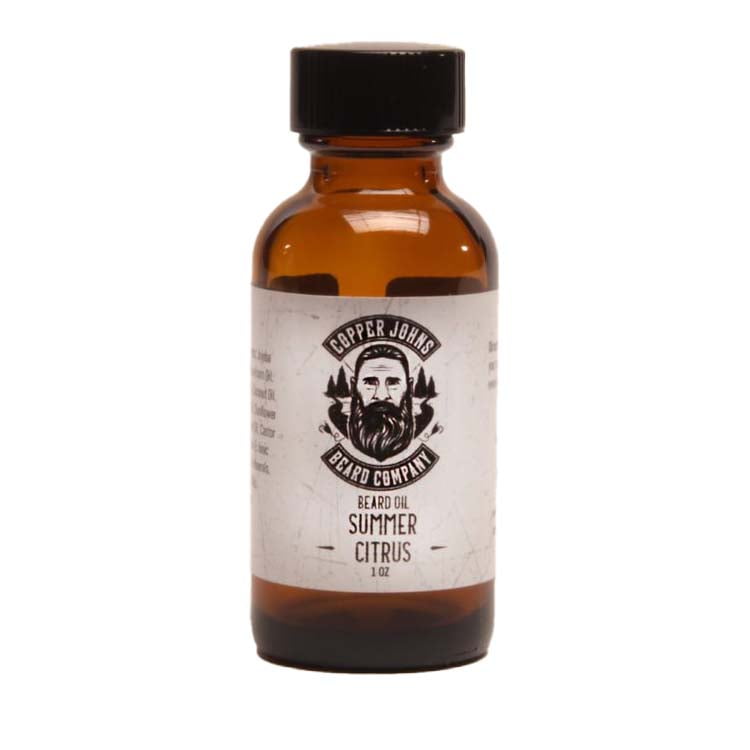 Copper Johns Beard Company Fine Beard Oil - Summer Citrus 1oz - Walmart.com