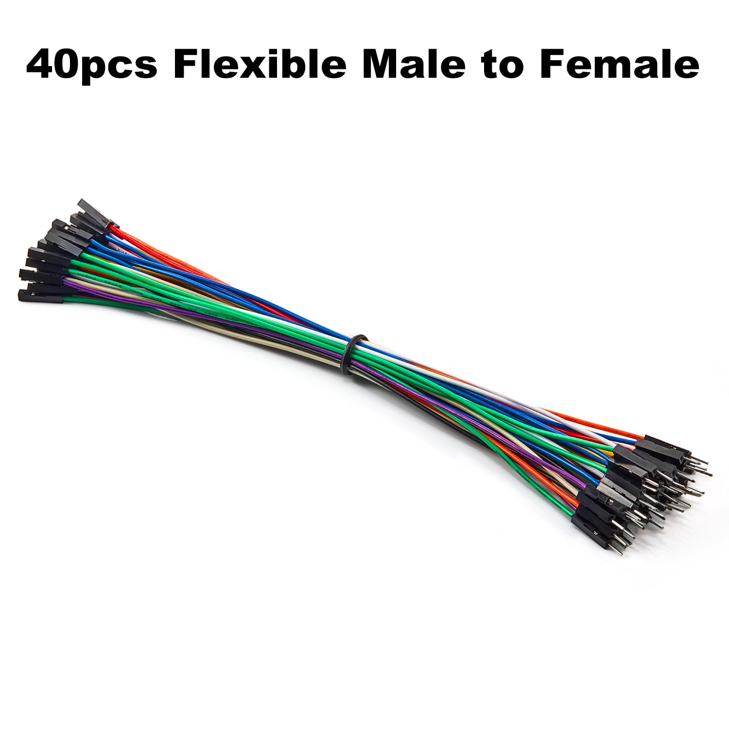 Copper Jumper Wire Dupont Cable 10cm 20cm 30cm Male Female 24AWG ...