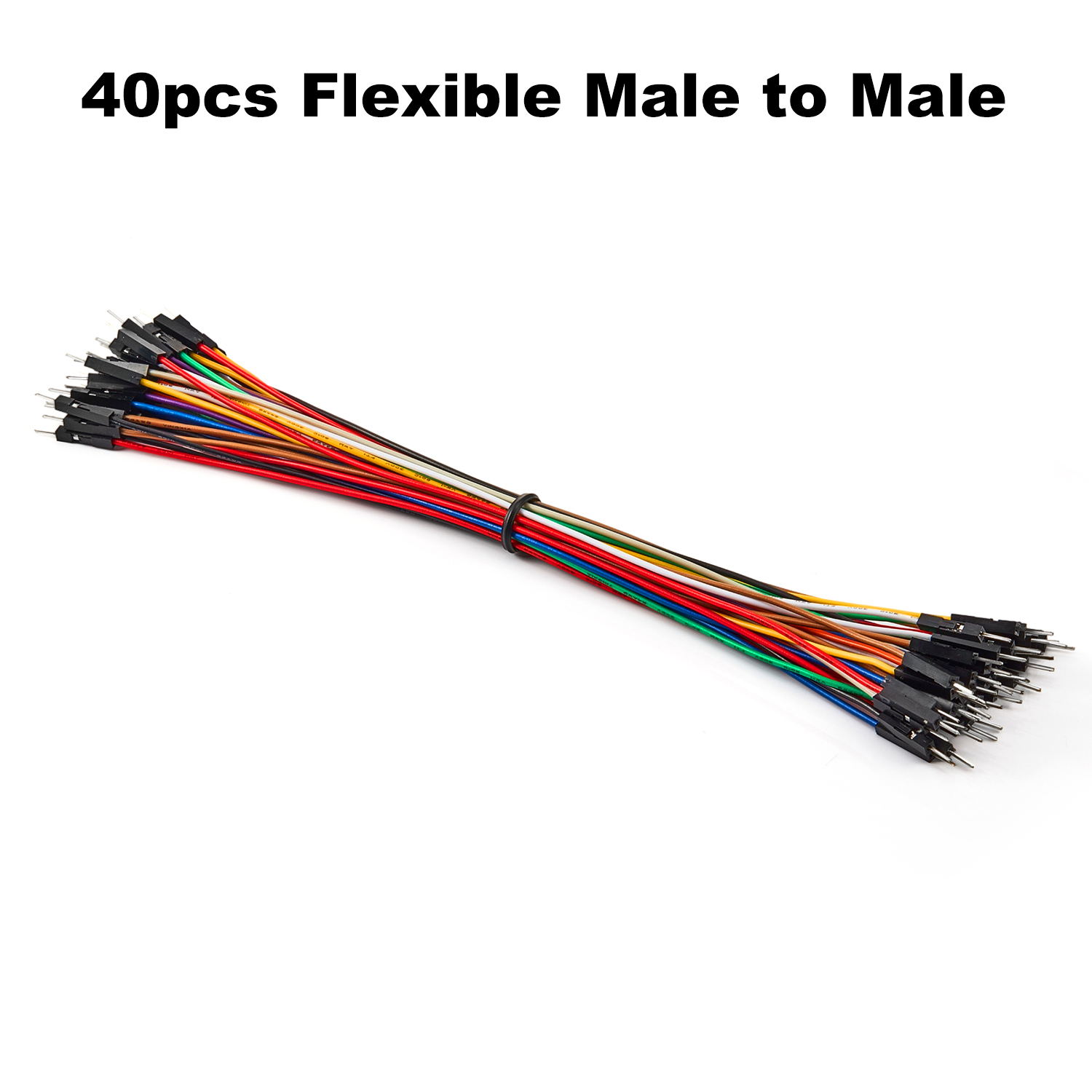 Copper Jumper Wire Dupont Cable 10cm 20cm 30cm Male Female 24AWG ...