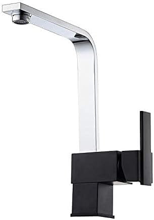 Copper Kitchen Faucet Cold and Hot Water Mixer Faucet Single Mixer ...