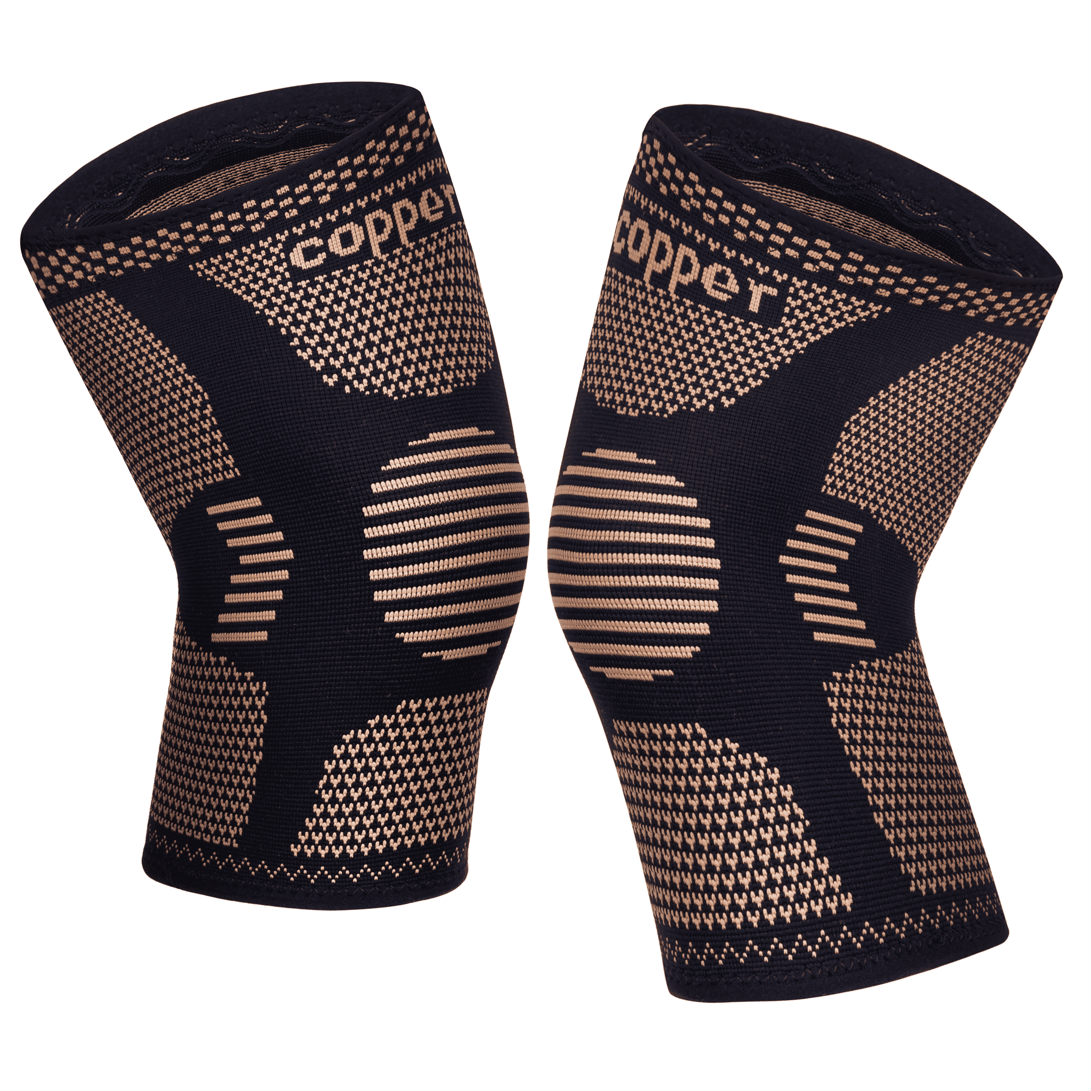 KHNYX Copper Knee Brace Support for Men and Women Compression Sleeve ...