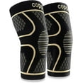 Copper Knee Braces for Knee Pain Women and Men (2 Pack), Knee ...