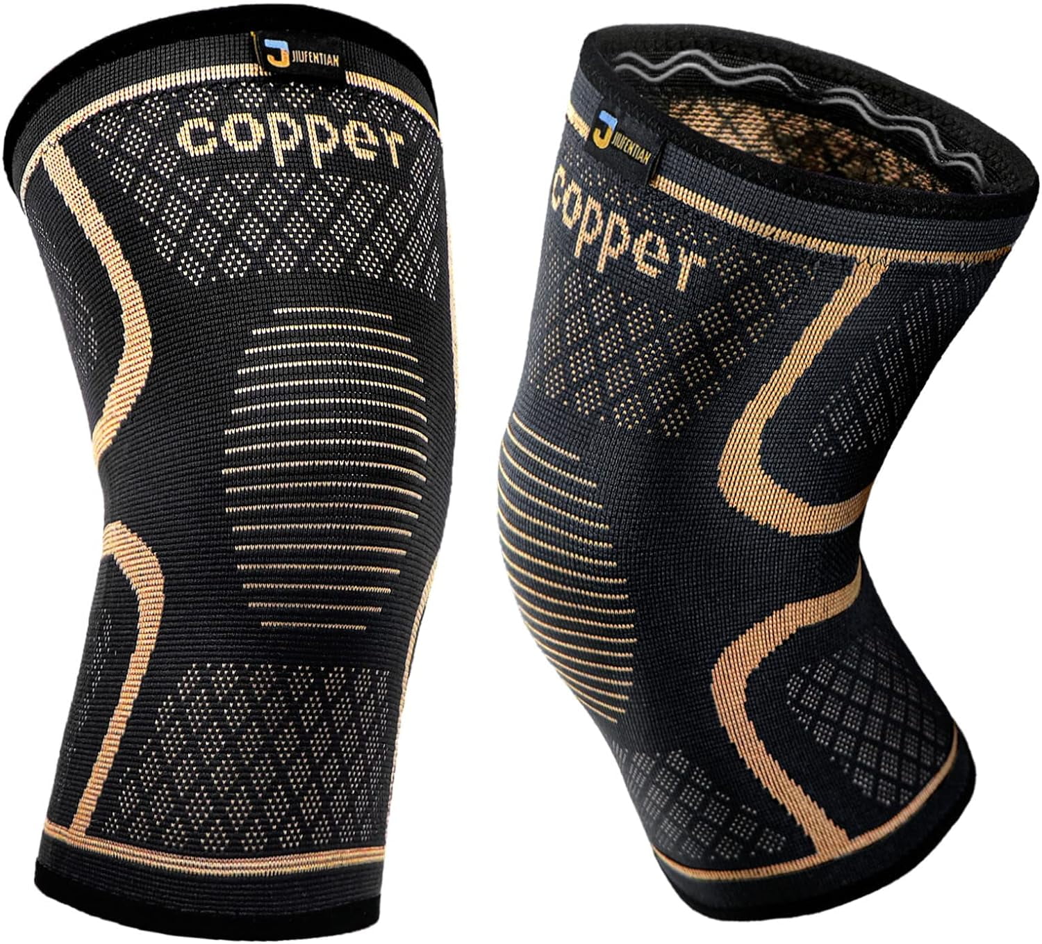 Copper Knee Braces for Men and Women (2 pack) -Knee Supports Copper ...