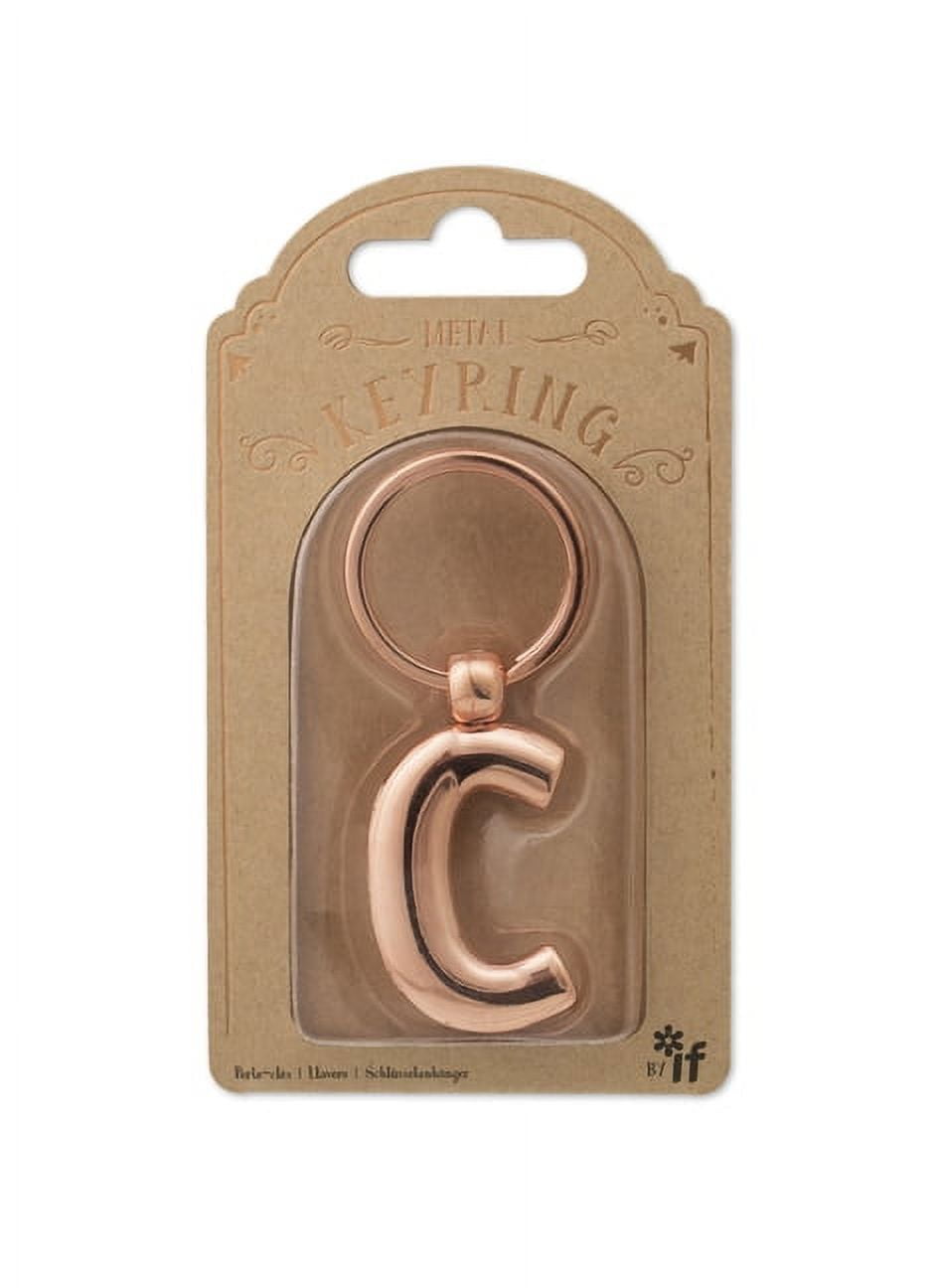 Copper Letter Keyrings Letter C (Other) - Walmart.com
