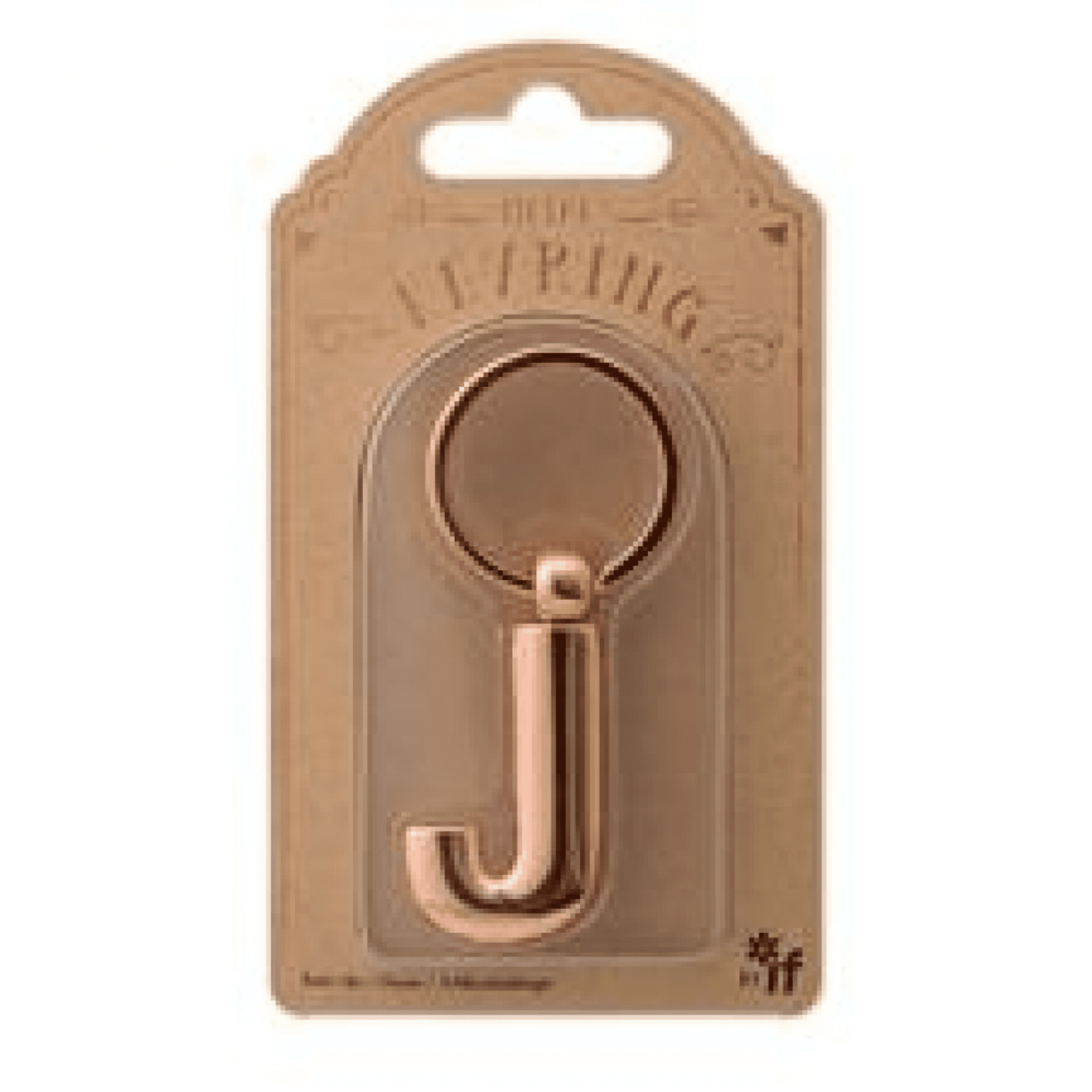 Copper Letter Keyrings Letter[ J ] - Walmart.com