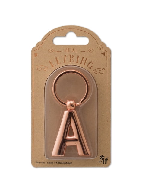Copper Letter Keyrings Letter a (Other) - Walmart.com