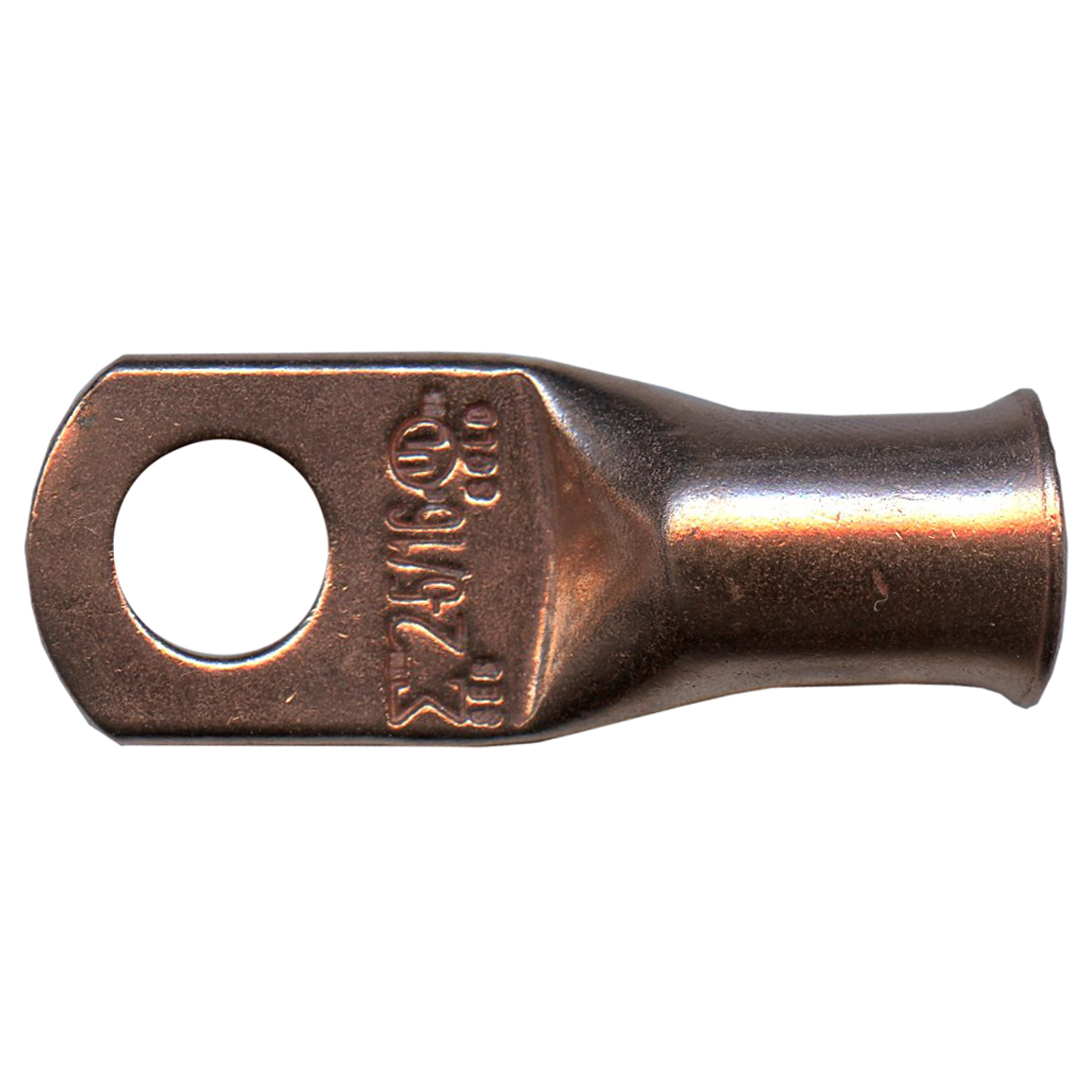 Copper Lug 2 AWG Gauge 5/16" Ring Wire Terminal Battery Cable End ...