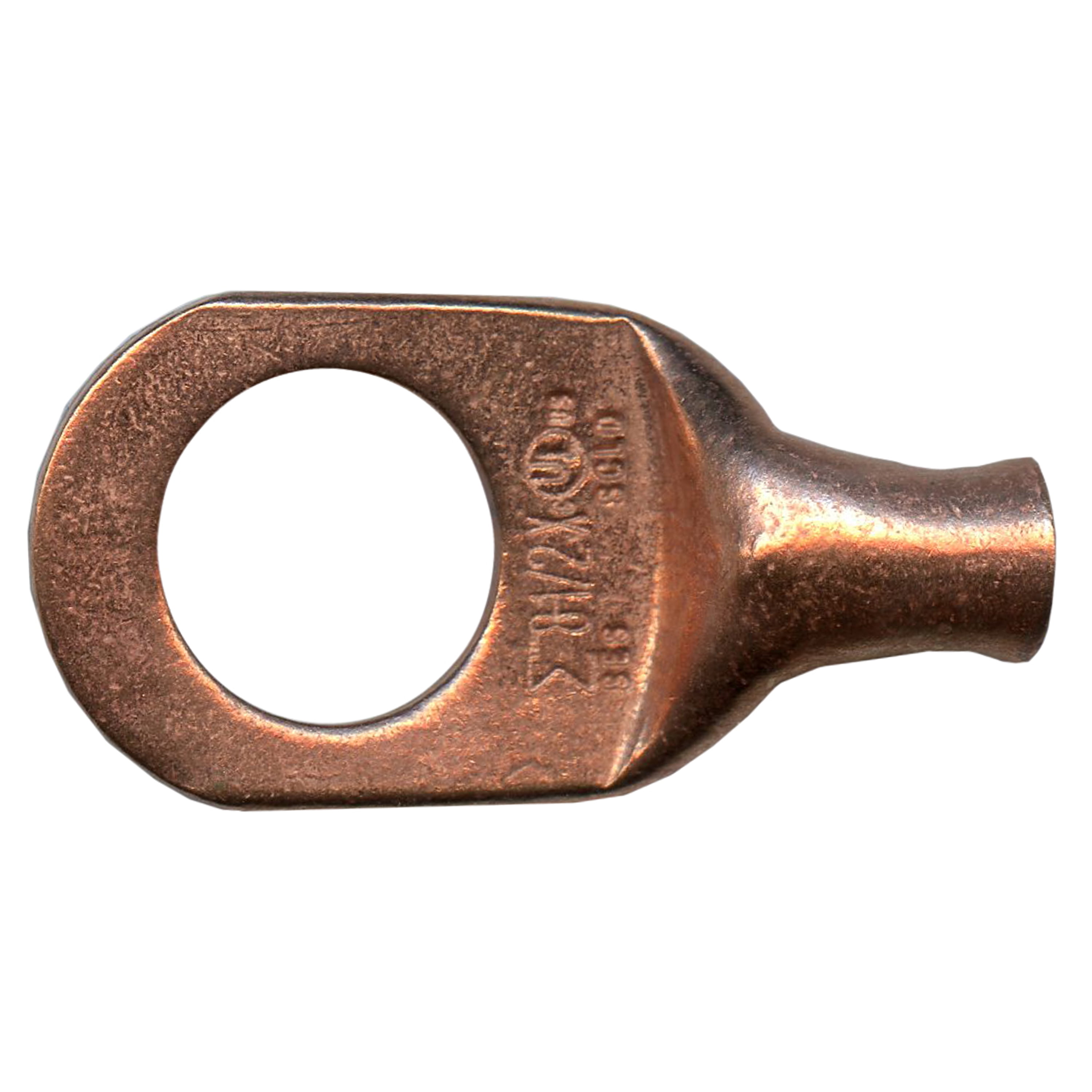 Copper Lug 8 AWG Gauge 1/2" Ring Wire Terminal Battery Cable End ...