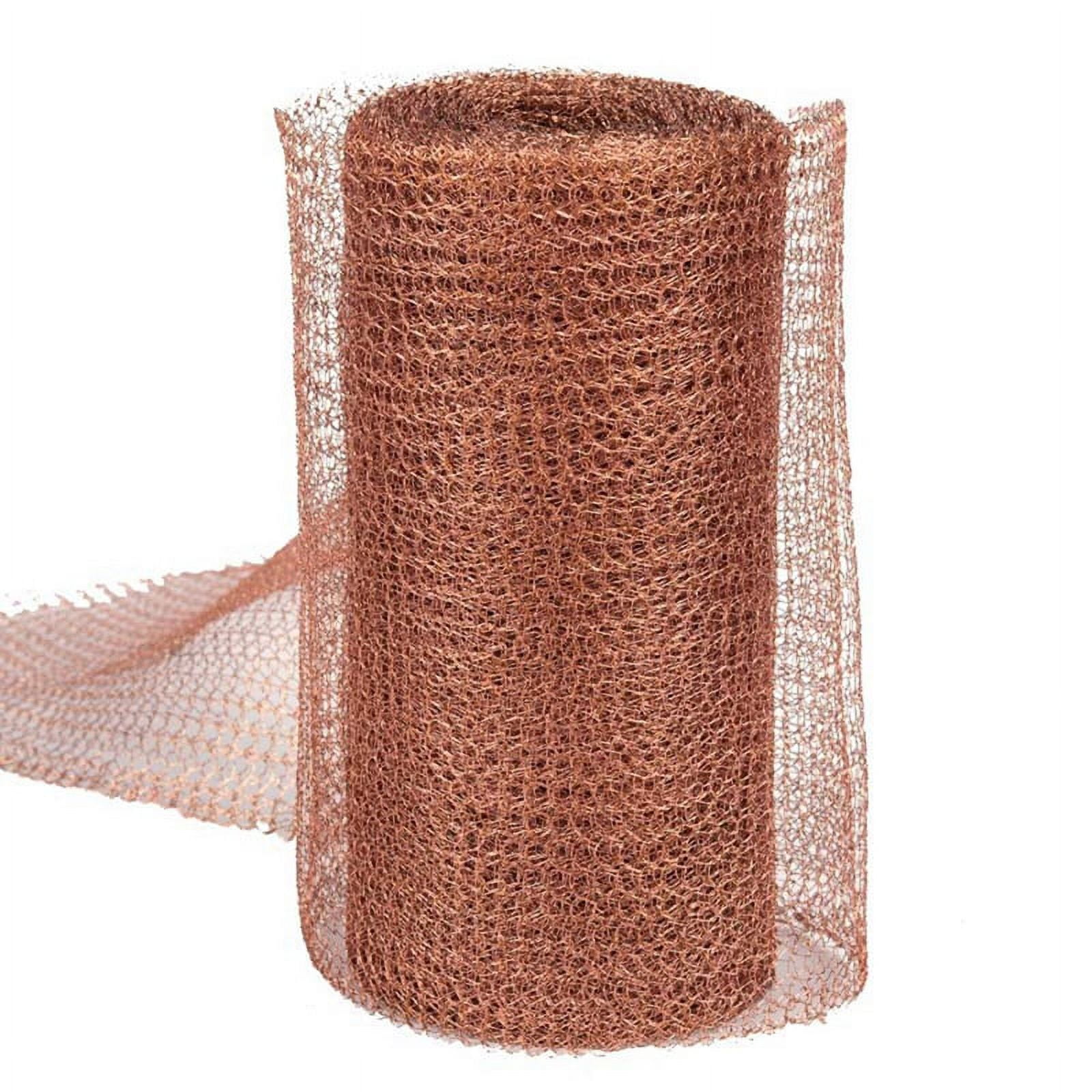 Copper Mesh Rodent Control Kit, 5 Inch X 35ft Rustproof Copper Wool ...