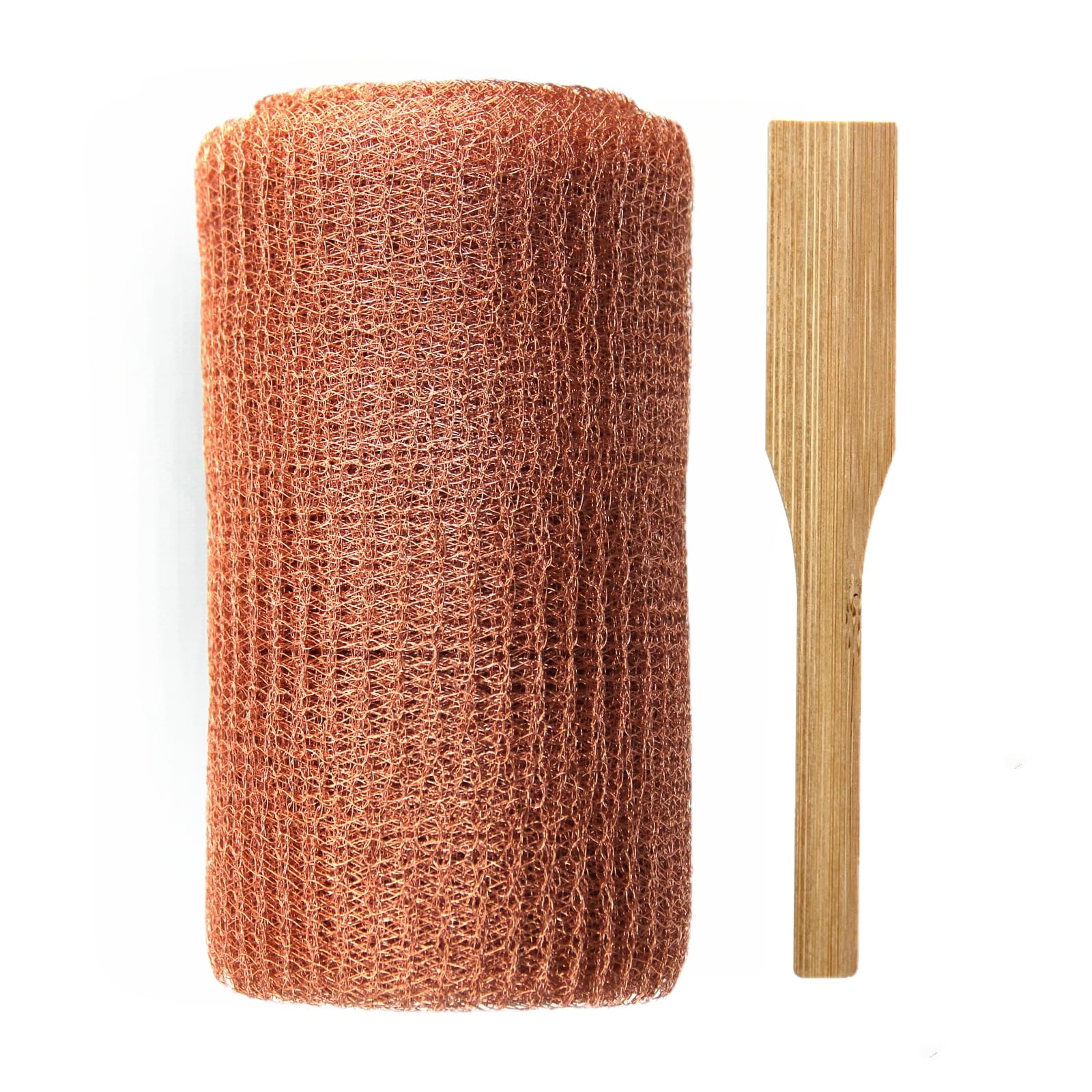 Copper Mesh Rodent Control Kit, 5 in x 20 ft with Packing Tool, Rodent ...